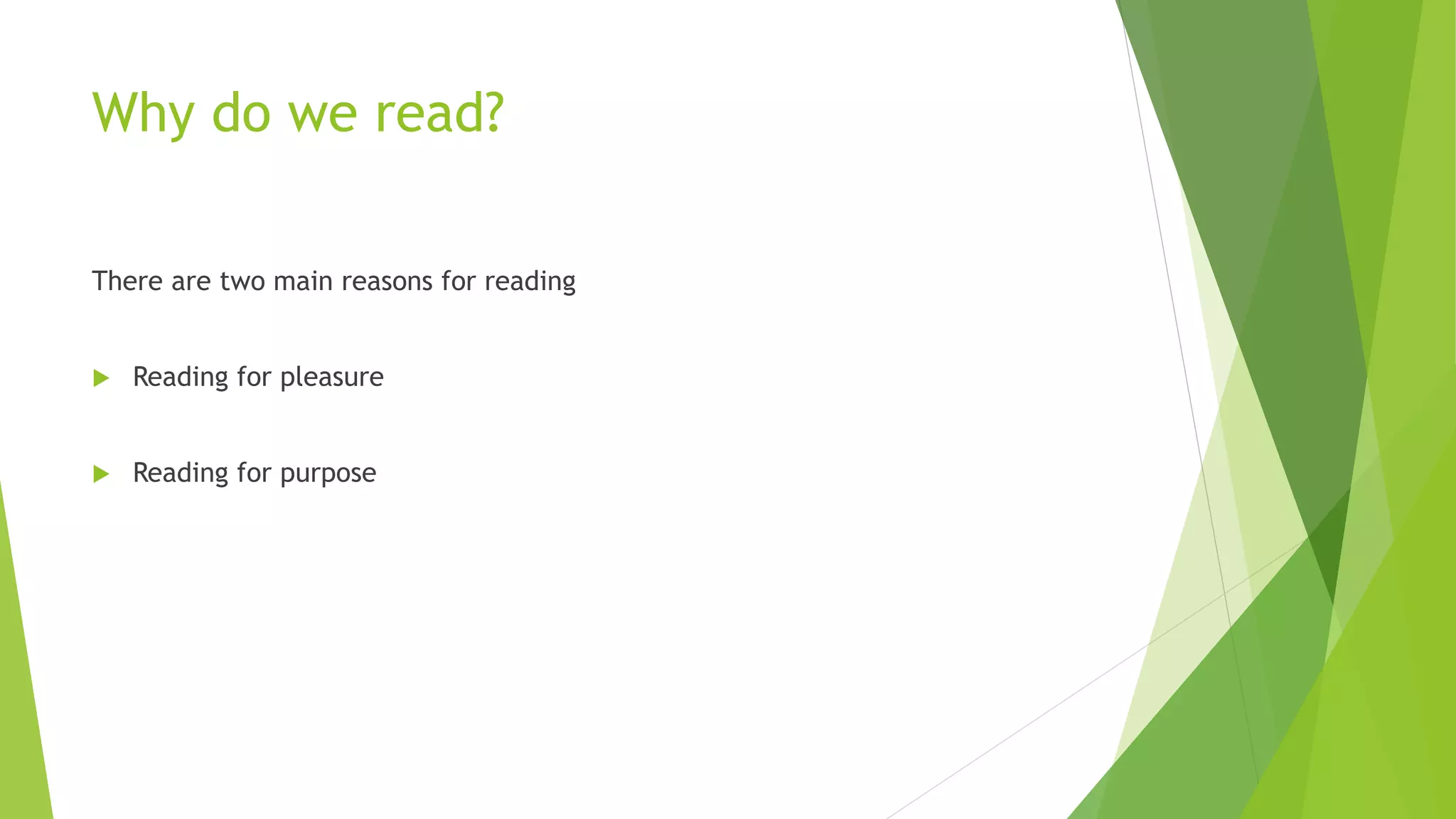 Reading and reflecting | PPTX