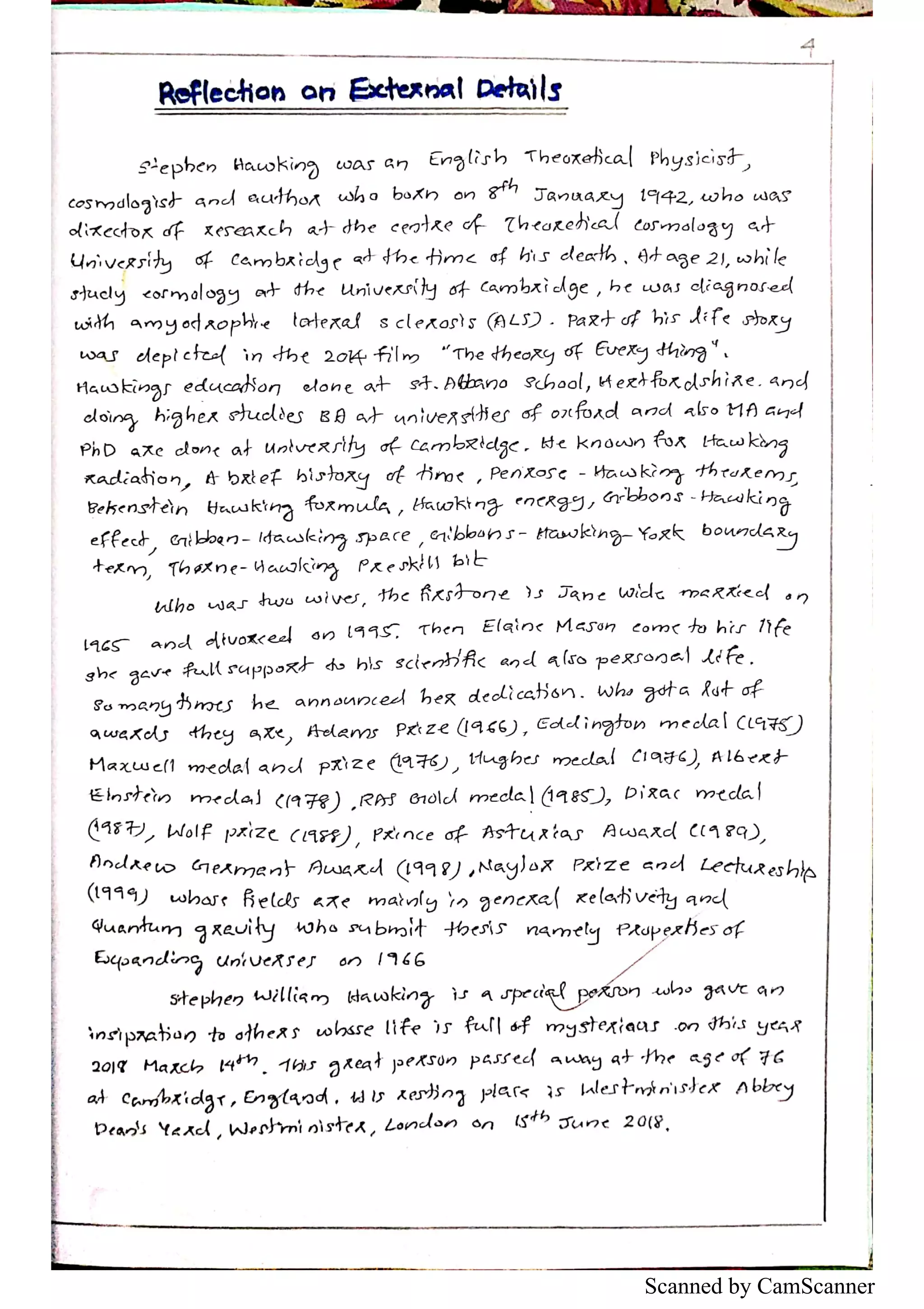 Reading and Reflection | PDF