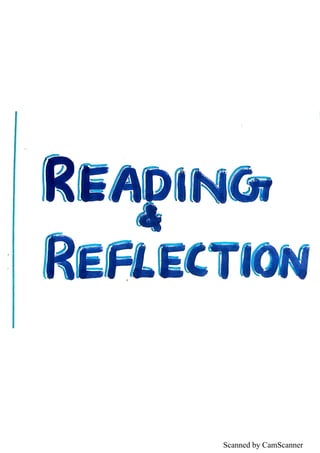 Reading and Reflection | PDF