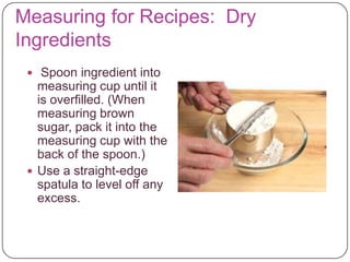 Reading and using a recipe | PPTX