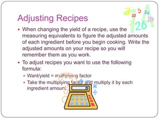 Reading and using a recipe | PPTX