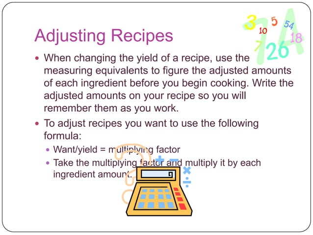 Reading and using a recipe | PPTX