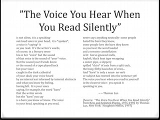 Reading and writing | PPT