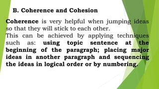 Properties of Well Written Text, READING AND WRITING.pptx