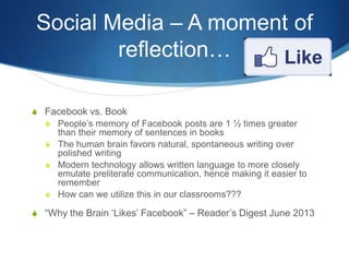 Reading and writing challenges facing today's students | PPT