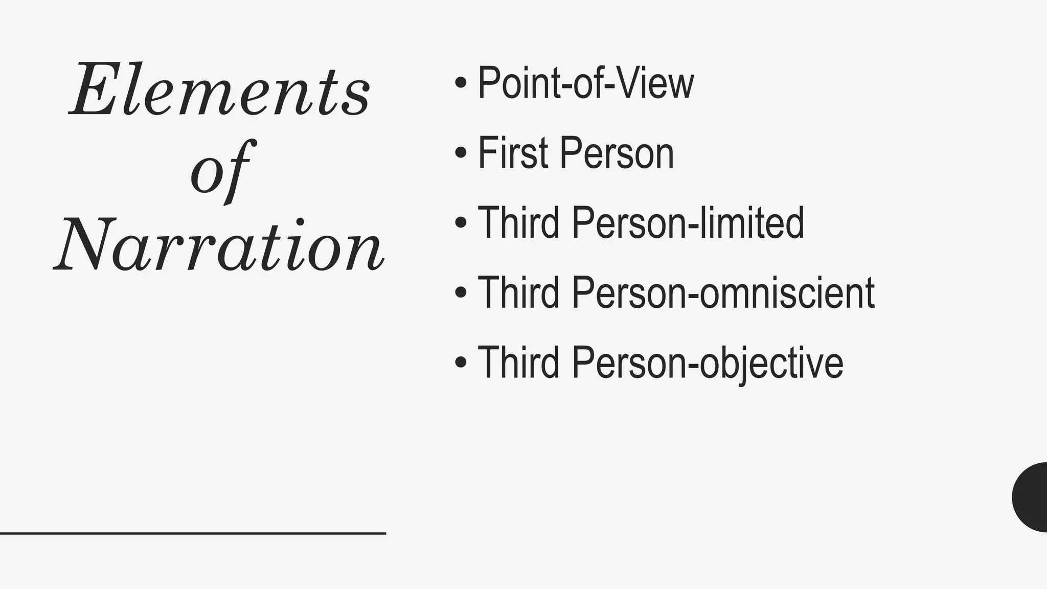 Reading and Writing - Narration | PDF