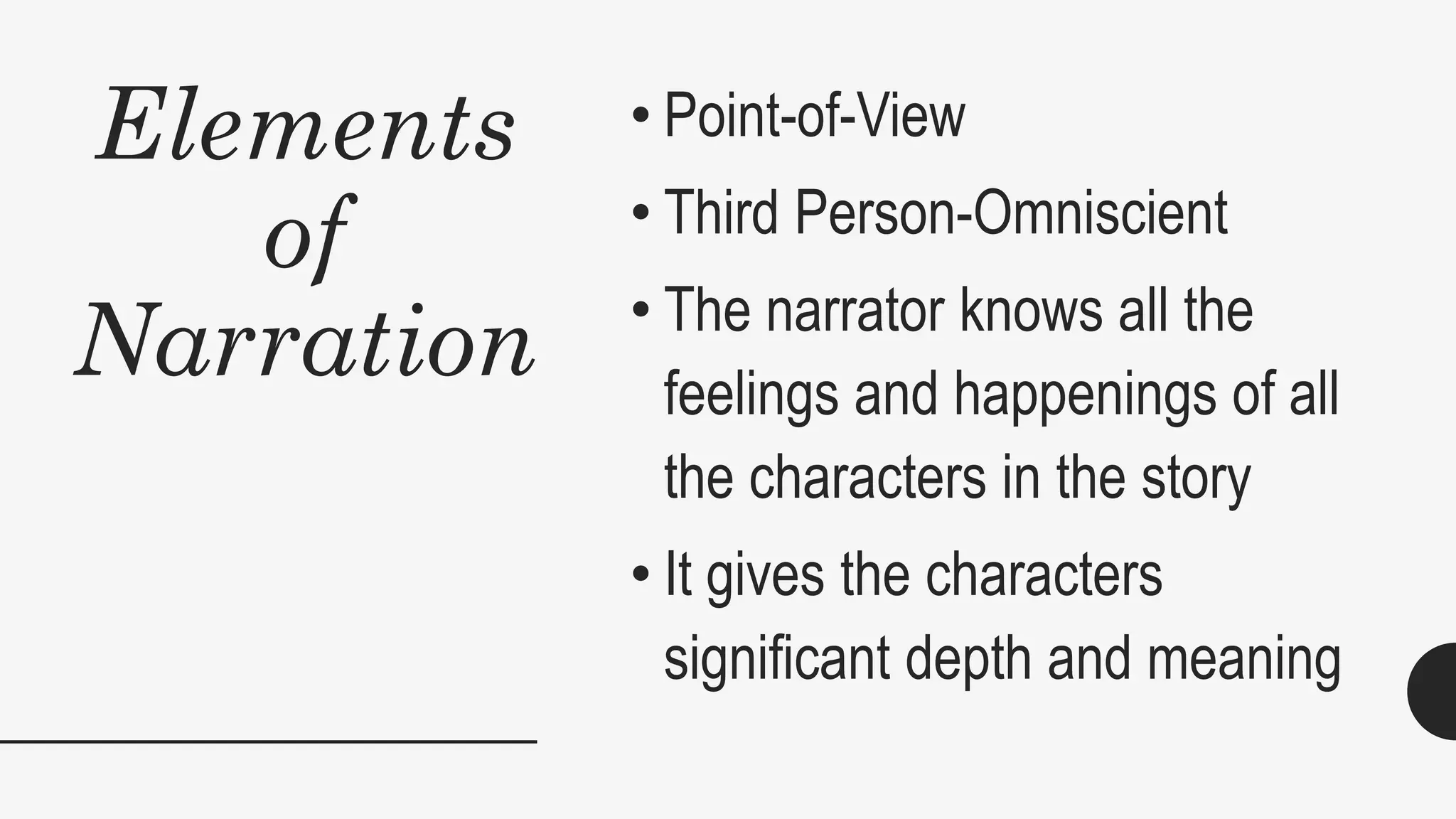 Reading and Writing - Narration | PDF