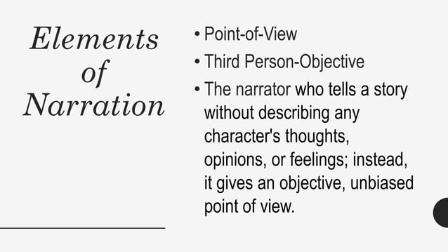 Reading and Writing - Narration | PDF