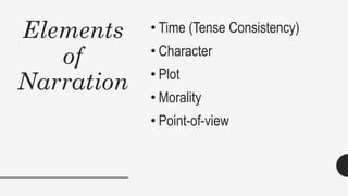 Reading and Writing - Narration | PDF