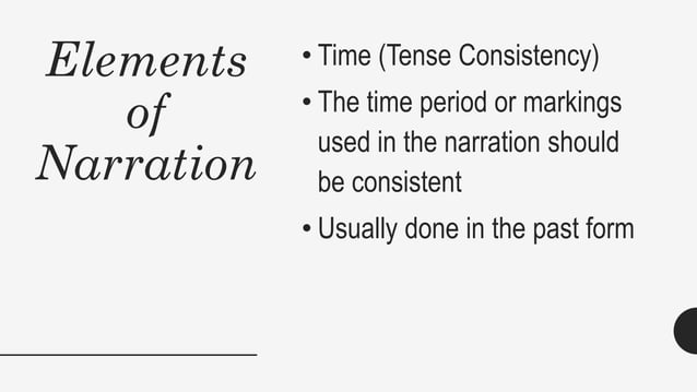 Reading and Writing - Narration | PDF