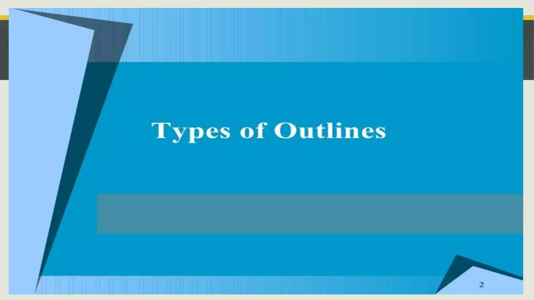 Reading and Writing - Outlining | PDF