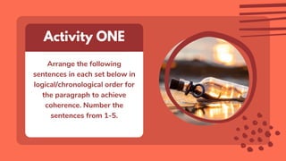 Reading and Writing - Pattern of Development (Narration & Description ...