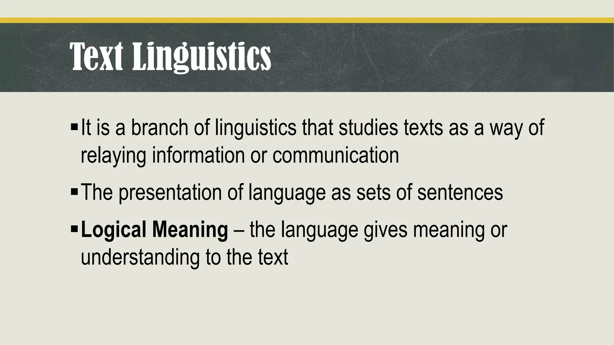 Reading and Writing - Text as a Connected Discourse | PDF