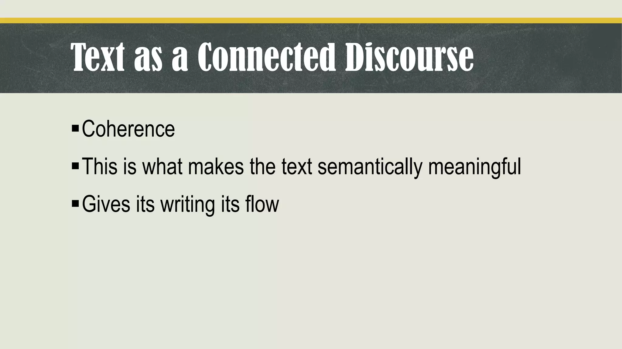 Reading and Writing - Text as a Connected Discourse | PDF