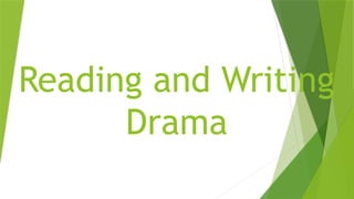 Reading and Writing Drama PowerPoint.pptx