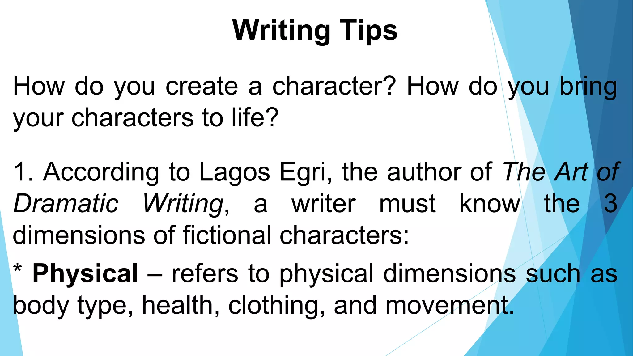 Reading and writing fiction | PPTX