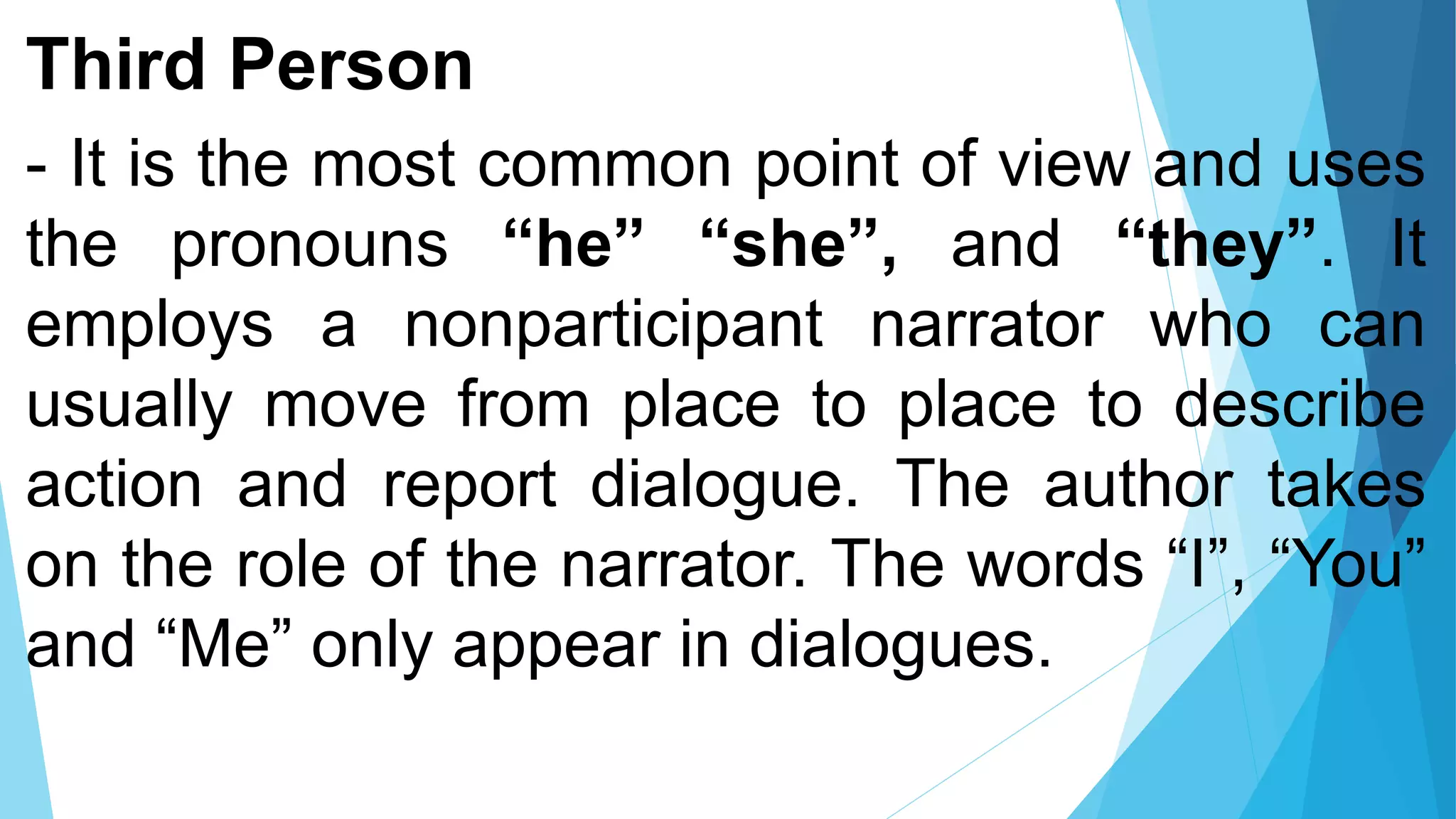 Reading and writing fiction | PPTX