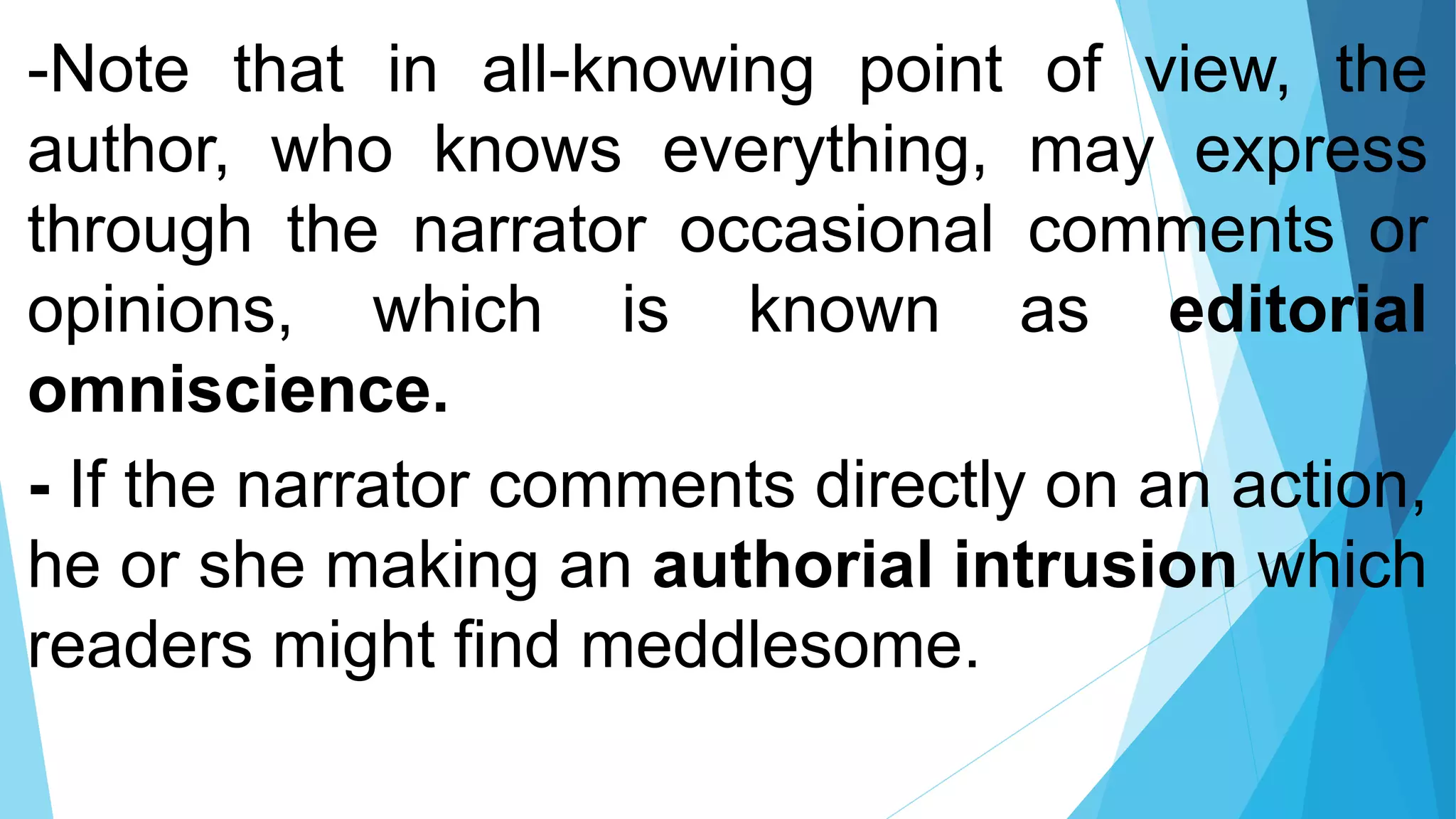 Reading and writing fiction | PPTX