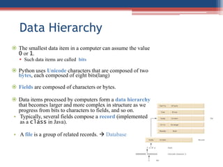 Reading and Writing Files | PPTX