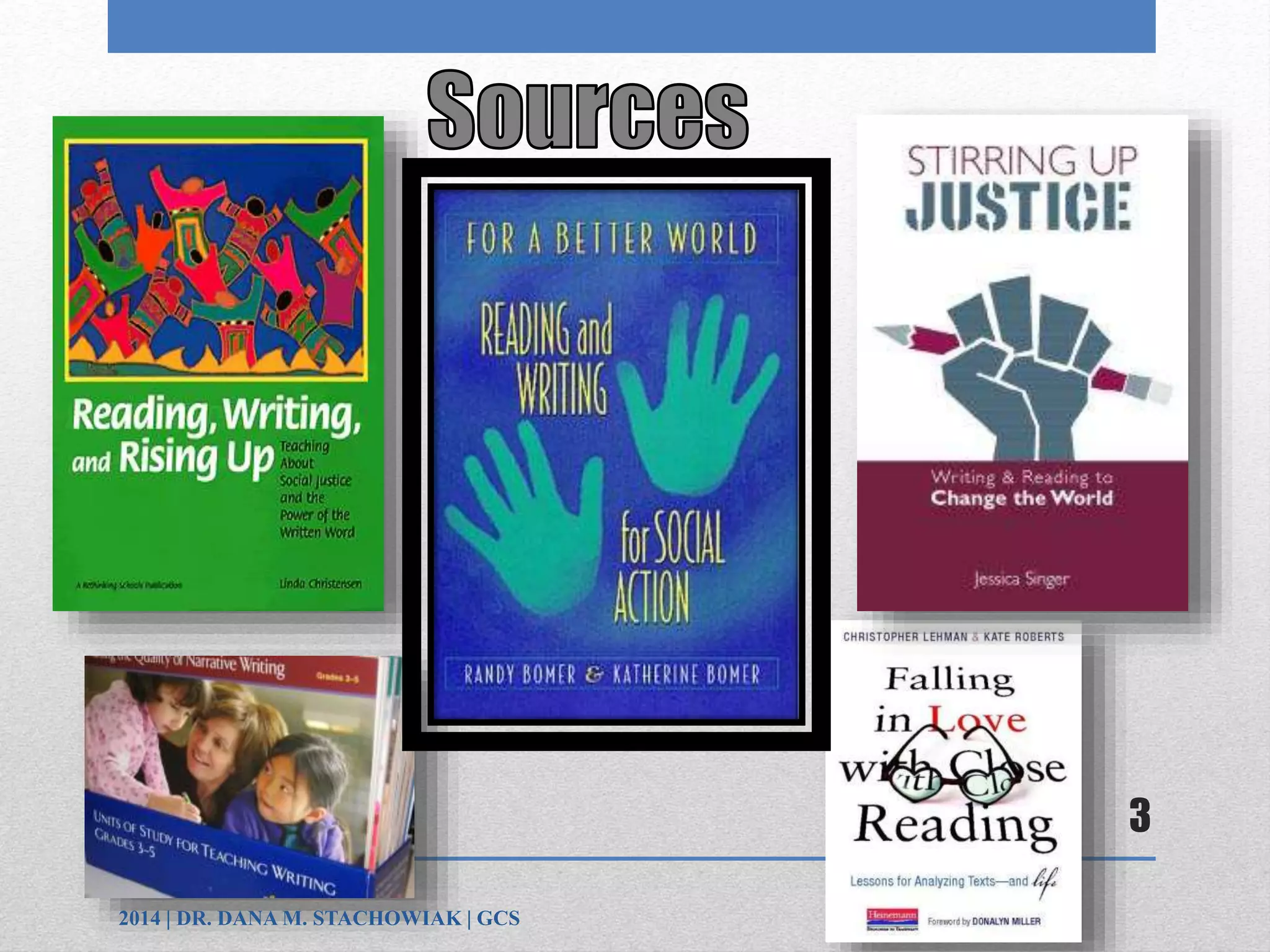 Reading and Writing for Social Justice | PPSX