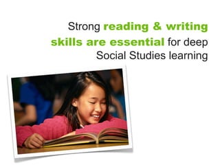 Reading And Writing In the Social Studies | PDF