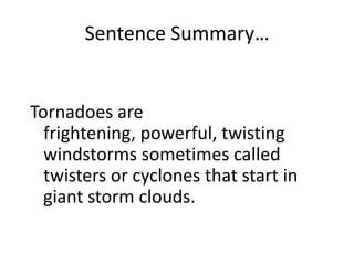 Reading and writing iv write a summarizing essay | PPTX