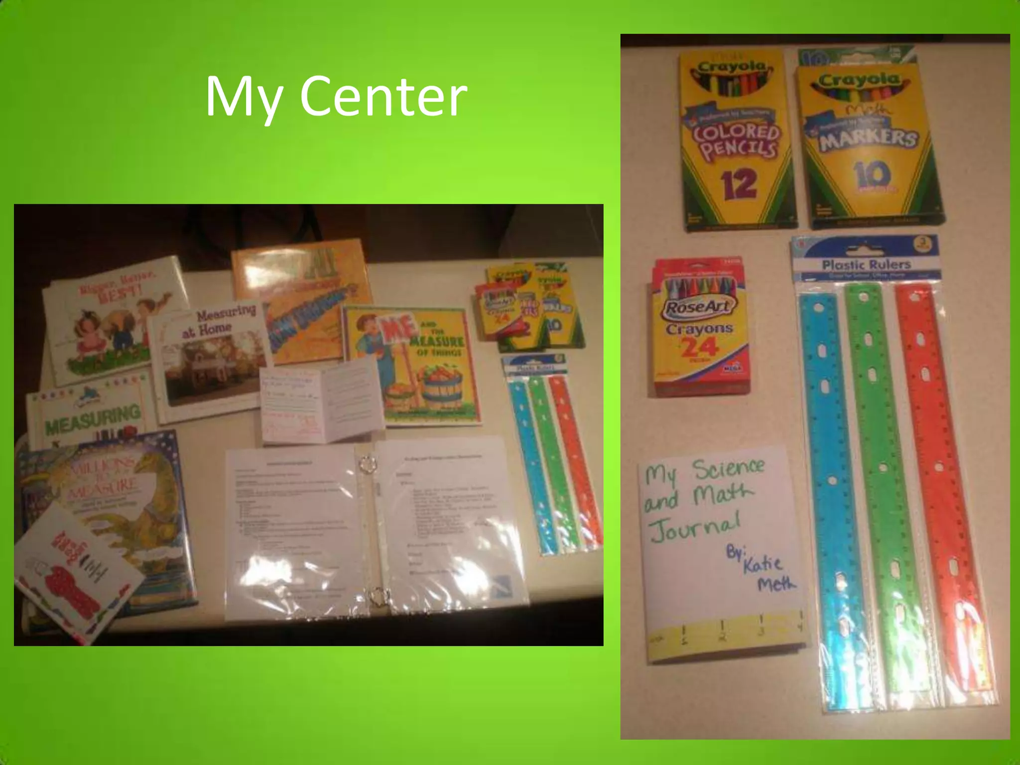 Reading and Writing Learning Center | PPTX