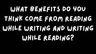 reading and writing lesson 1.pptxgjcvjkkbk | PPTX | Publishing Industry ...