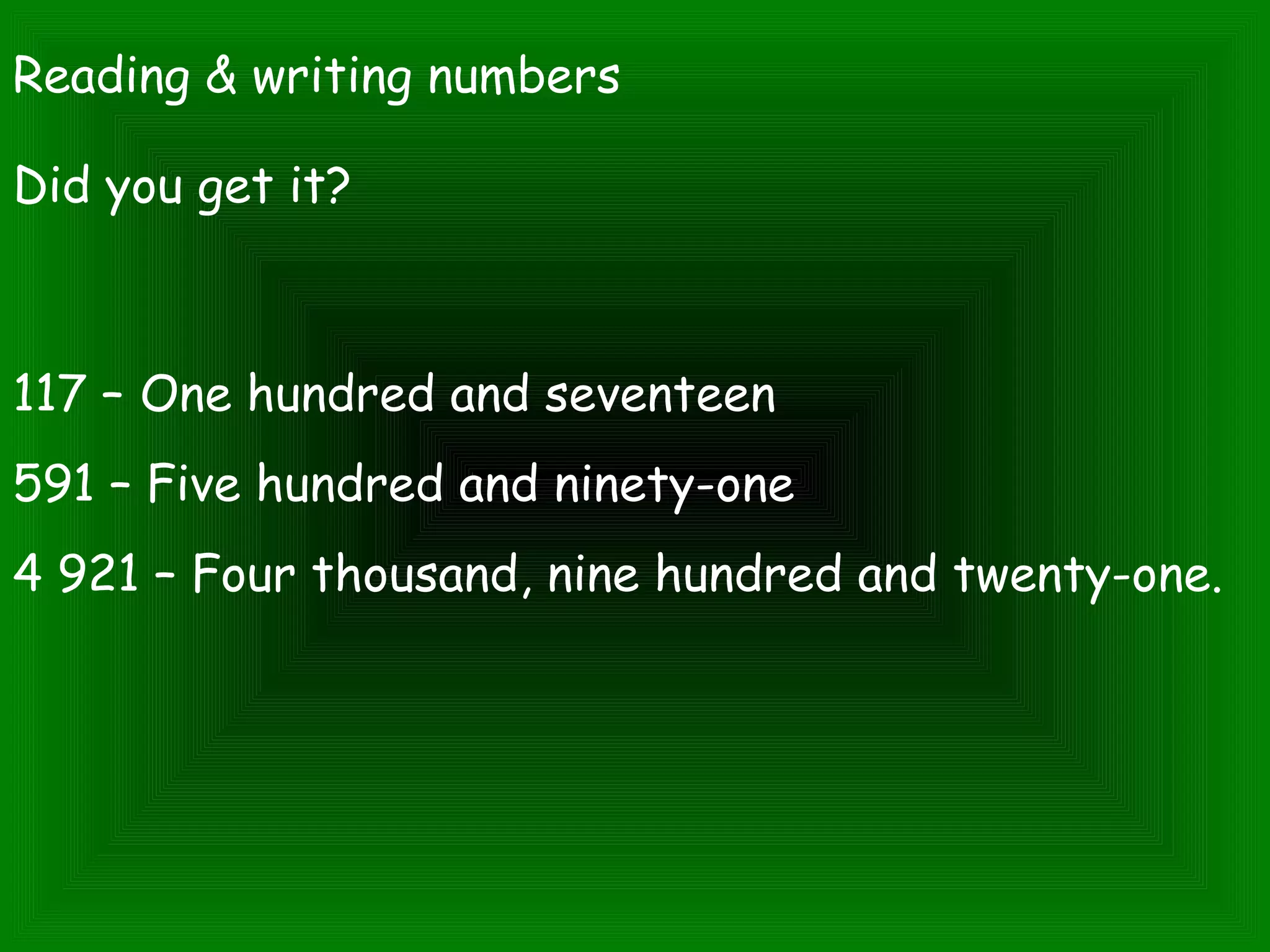 Reading and writing_numbers | PPT