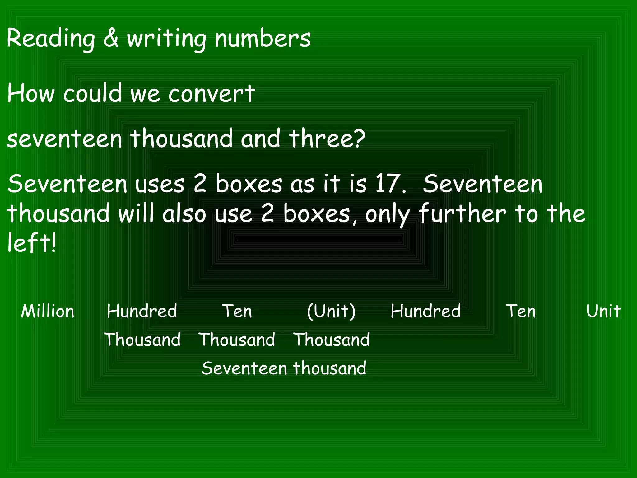 Reading and writing_numbers | PPT