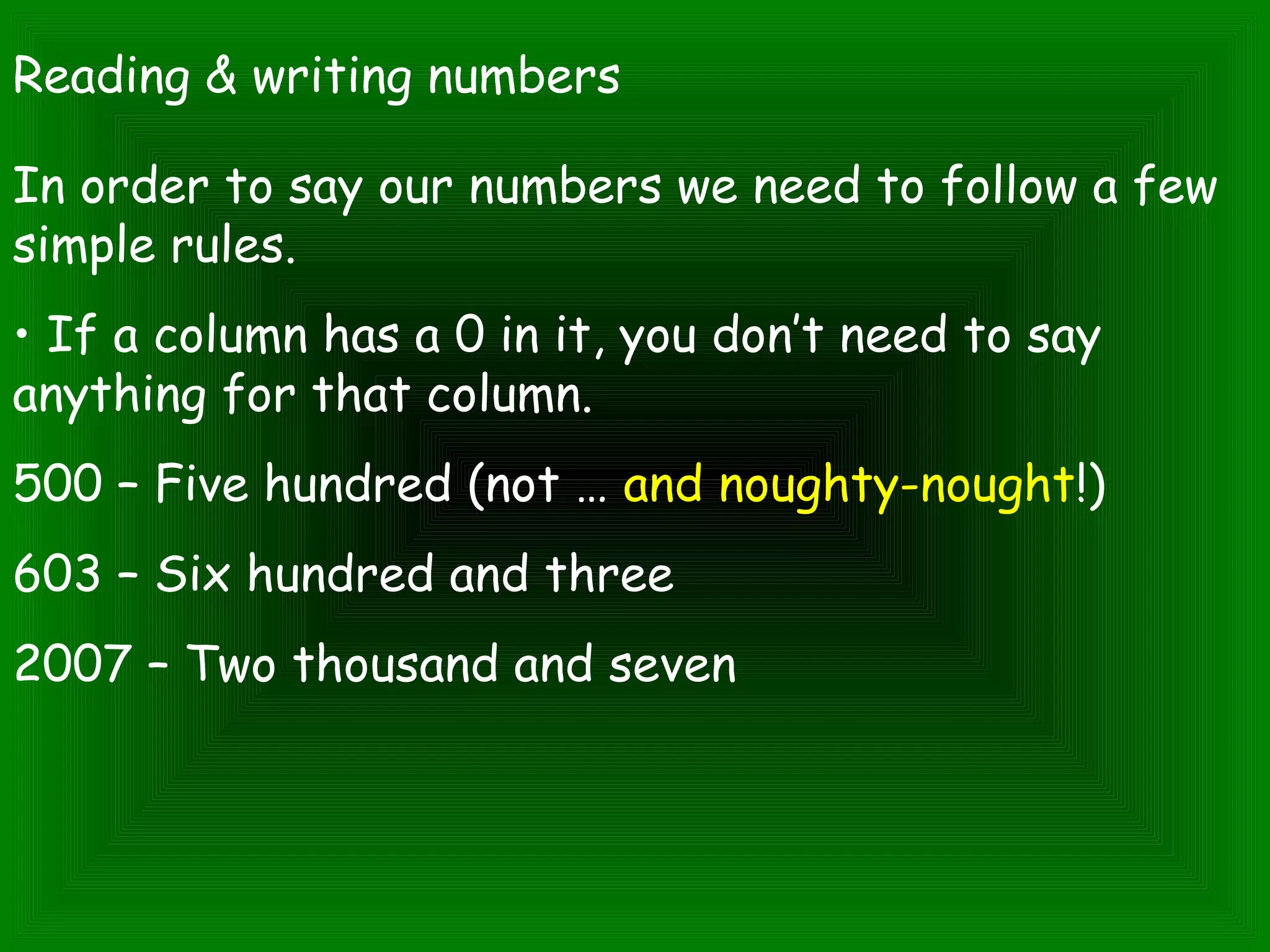 Reading and writing_numbers | PPT