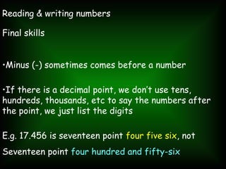 Reading_and_Writing_Numbers for grade 5 only | PPT
