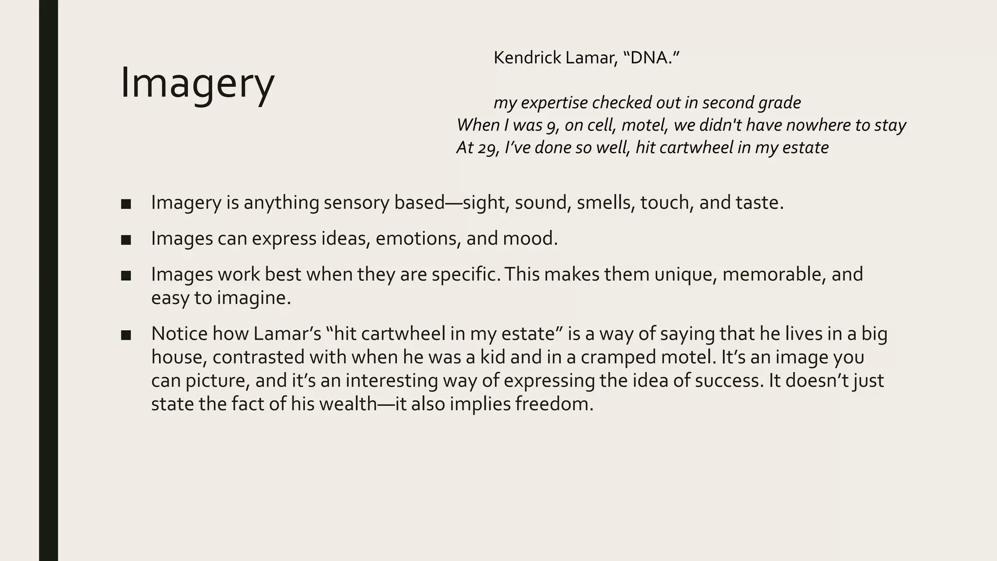 Reading and writing poetry | PPTX