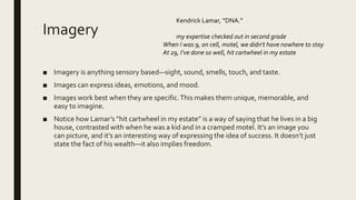 Reading and writing poetry | PPTX