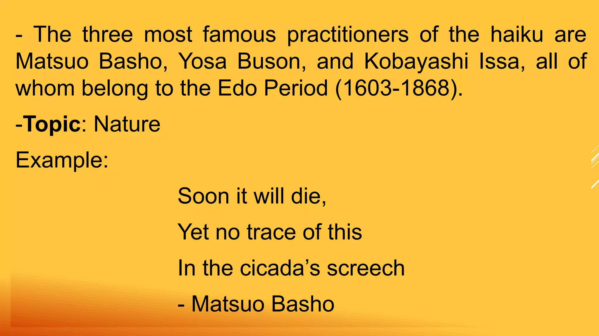 Reading and writing poetry | PPTX