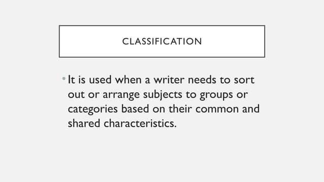 patterns of development in writing across discipline | PPTX