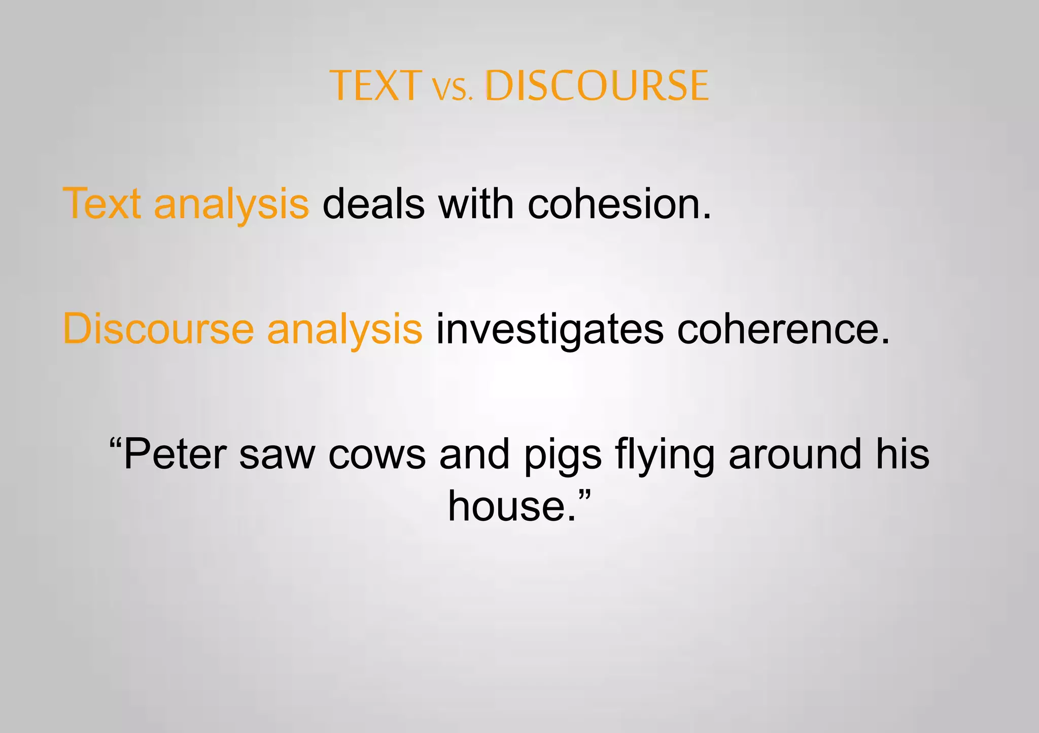 [READING AND WRITING SKILLS] Text as a Discourse - Introduction | PPTX