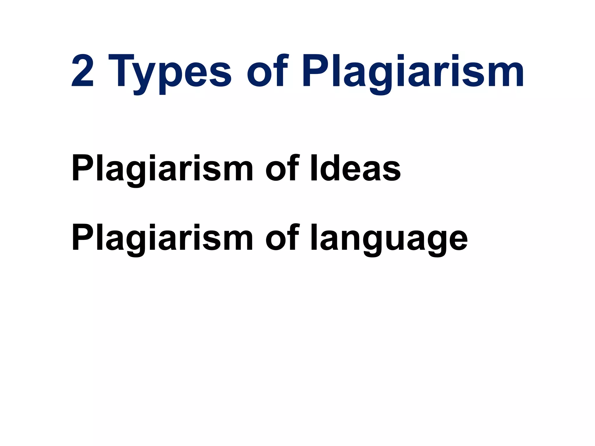 Plagiarism: Effective Note-Taking | PPTX