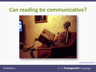 Create a Communicative Language Classroom: Designing Reading and ...
