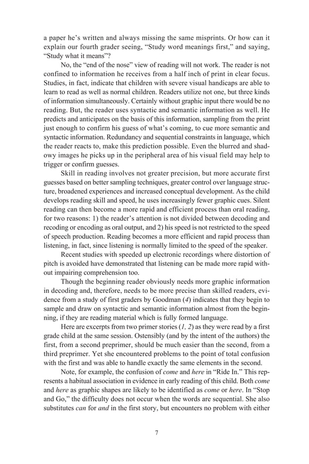 Reading a psycholinguistic_guessing_game | PDF | Education