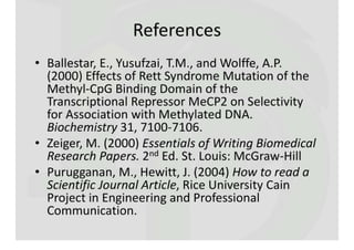 Reading A Scientific Journal Article | PDF