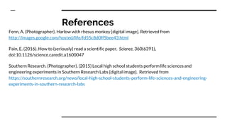 Reading a scientific paper | PPT