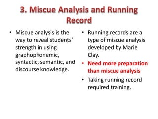 Reading assessment | PPTX