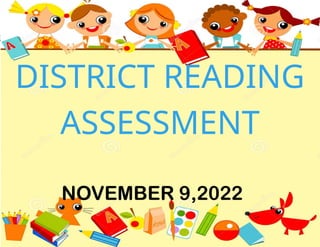 Reading Assessment for Elementary grade school learners.pptx