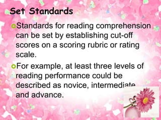 Reading assessment | PPTX