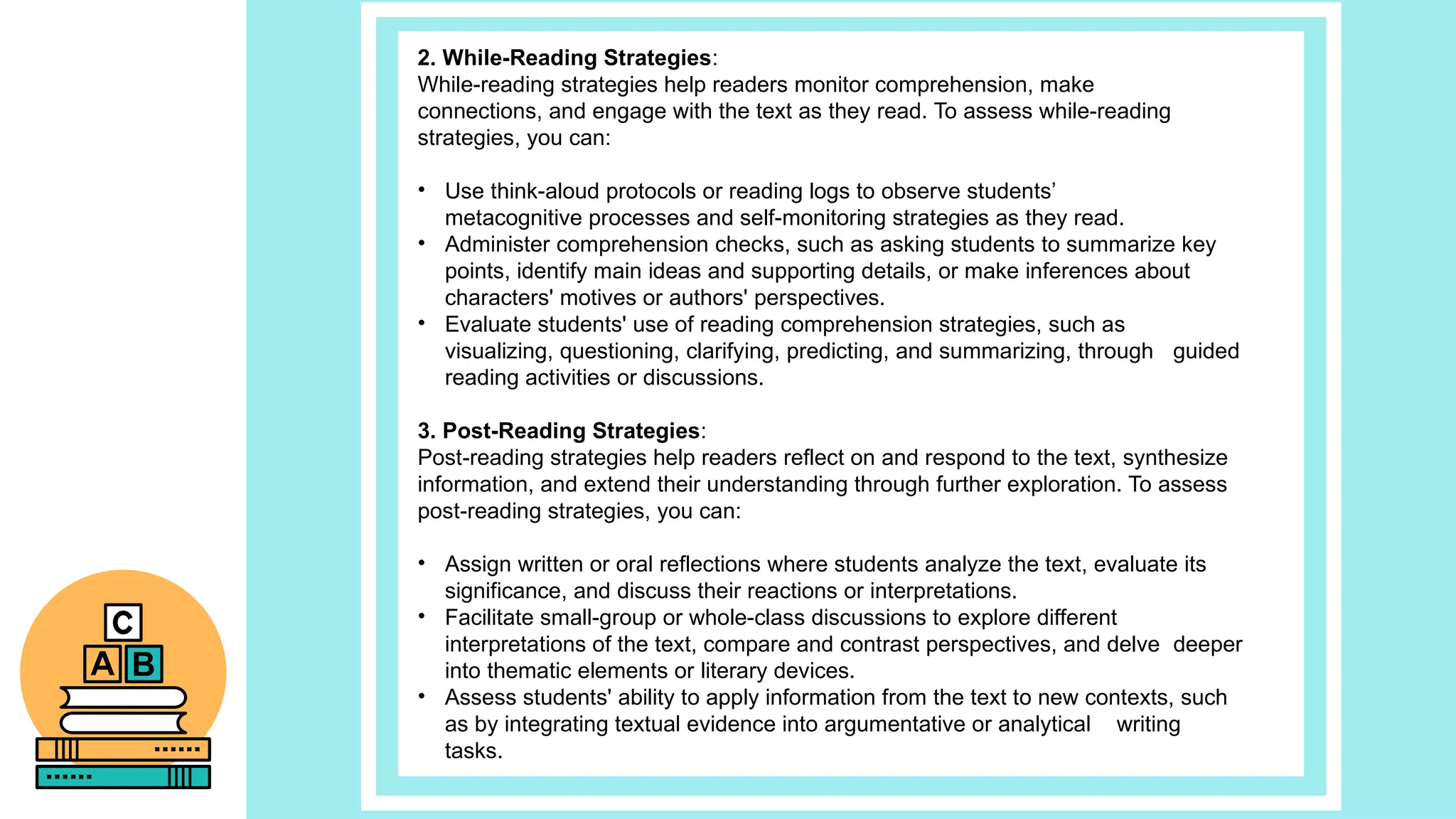 Reading assessment PPT to assess the students' reading achievement | PPTX