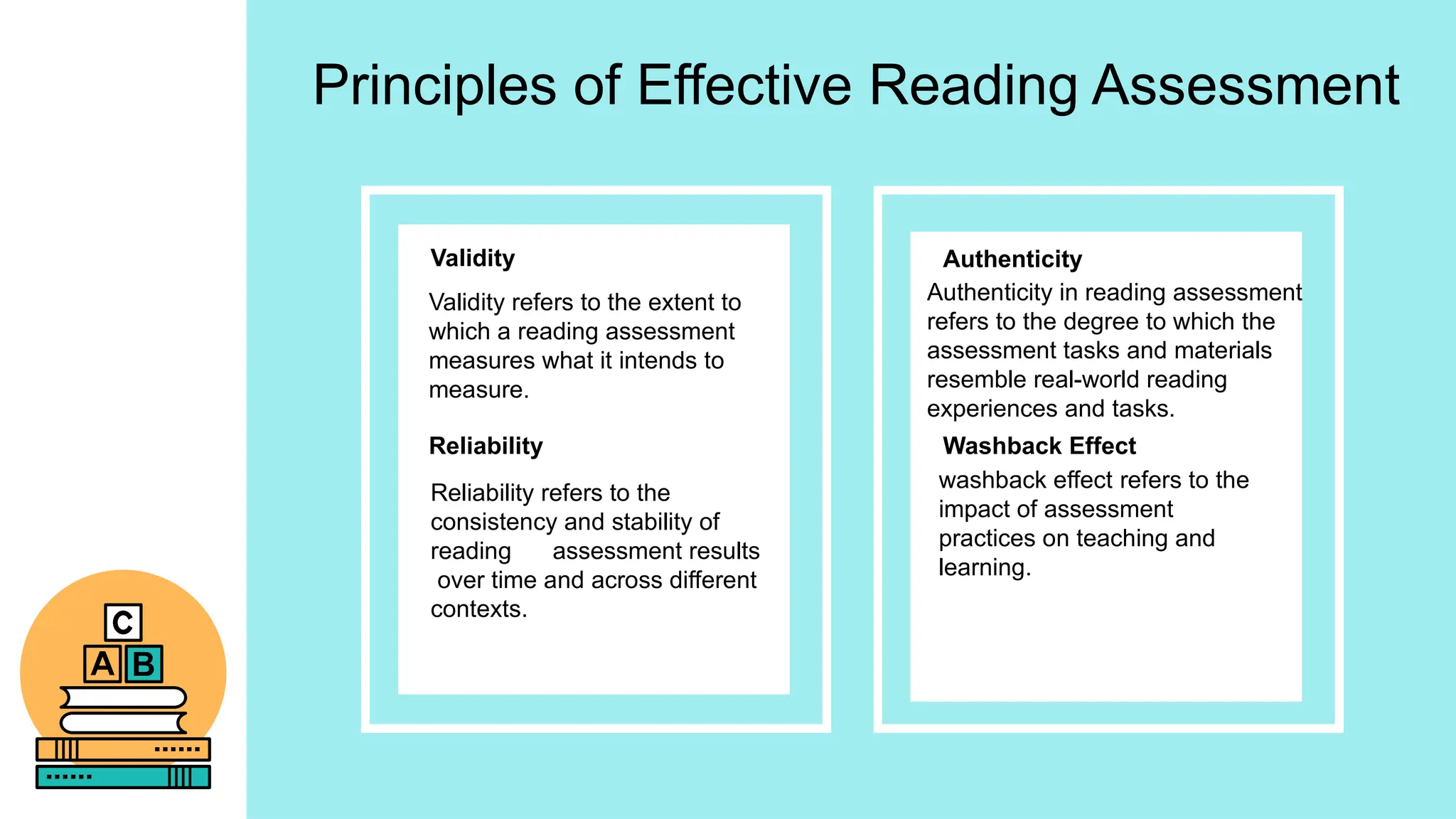 Reading assessment PPT to assess the students' reading achievement | PPTX