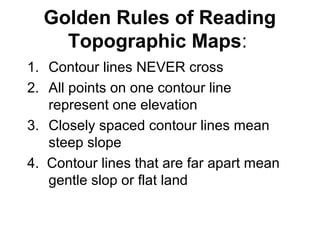 Reading a topographic map | PPT