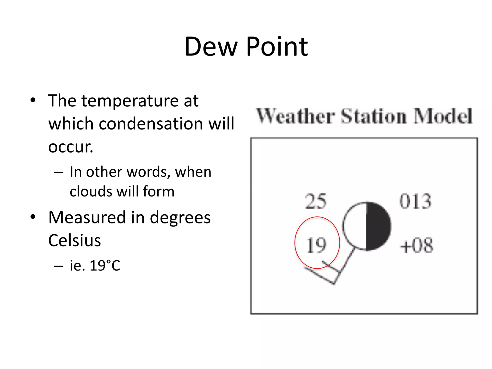Reading a Weather Map Station Model | PPTX