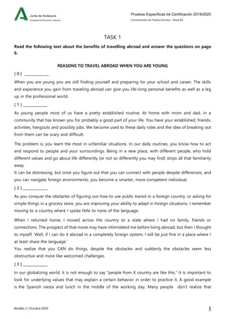 Reading b2 a | PDF
